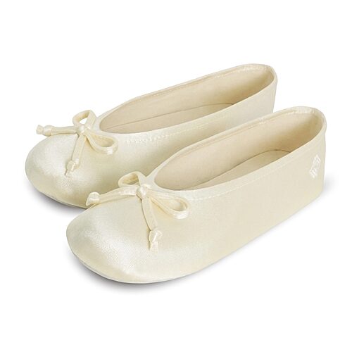 Click here for Isotoner Satin Womens Ballerina Slippers  X-large... prices