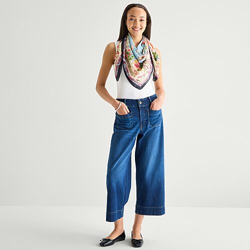 Click here for Collection Xiix Lily Square Scarf  One Size  Blue prices