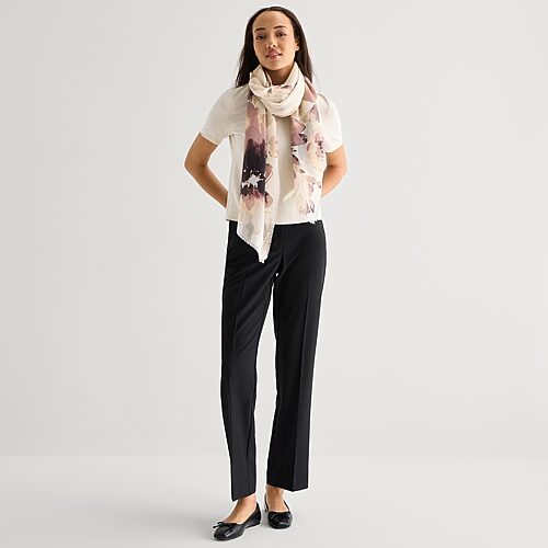 Click here for Collection Xiix Inky Floral Floral Oblong Scarf  O... prices