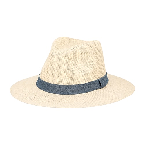 Click here for Isotoner Mens Panama Hat  Small-medium  Blue prices