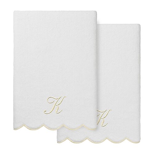 Click here for Linum Home Textiles Adornia Beige Scallop Personal... prices