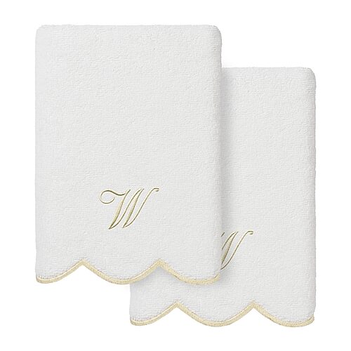 Click here for Linum Home Textiles Adornia Beige Scallop Personal... prices