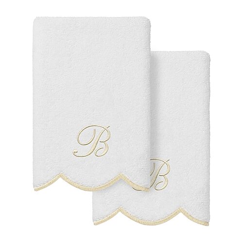 Click here for Linum Home Textiles Adornia Beige Scallop Personal... prices