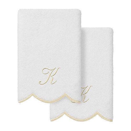 Click here for Linum Home Textiles Adornia Beige Scallop Personal... prices