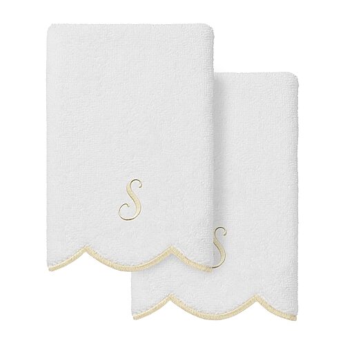 Click here for Linum Home Textiles Adornia Beige Scallop Personal... prices