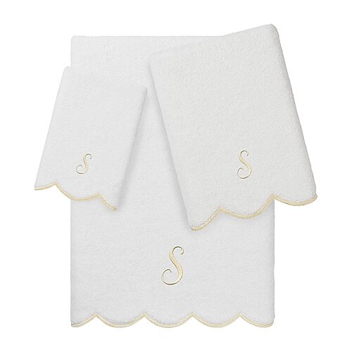 Click here for Linum Home Textiles Adornia Beige Scallop Personal... prices