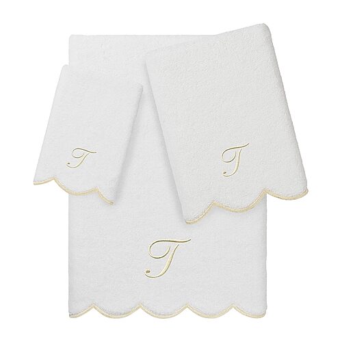 Click here for Linum Home Textiles Adornia Beige Scallop Personal... prices
