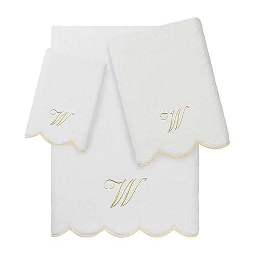 Click here for Linum Home Textiles Adornia Beige Scallop Personal... prices