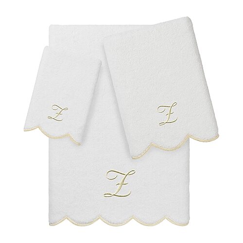Click here for Linum Home Textiles Adornia Beige Scallop Personal... prices