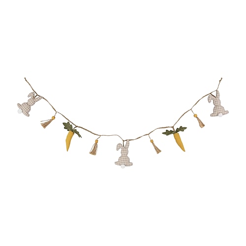 Click here for Northlight 4ft Fabric Rabbits And Carrots Easter I... prices