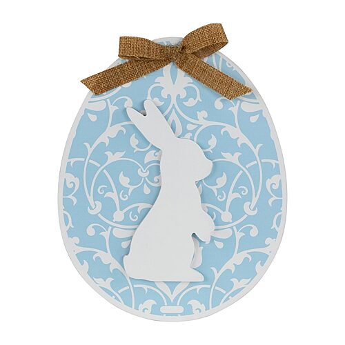 Click here for Northlight 10 Egg With Bunny And Burlap Bow Wooden... prices