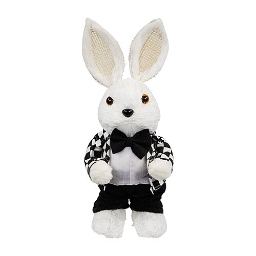 Click here for Northlight 10 Boy Rabbit In Checkered Jacket Easte... prices