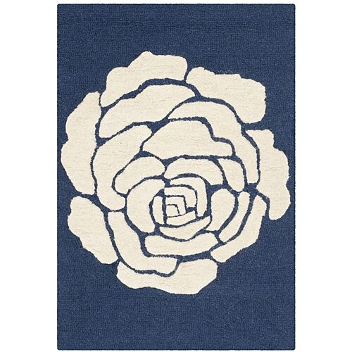 Click here for Safavieh Dacre Floral Wool Indoor Rectangular Acce... prices