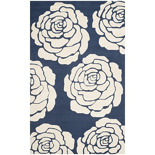 Click here for Safavieh Dacre Floral Wool Indoor Rectangular Area... prices
