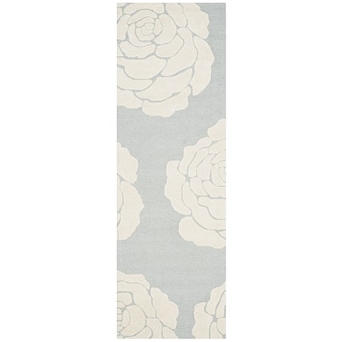 Click here for Safavieh Dacre Floral Wool Indoor Rectangular Runn... prices