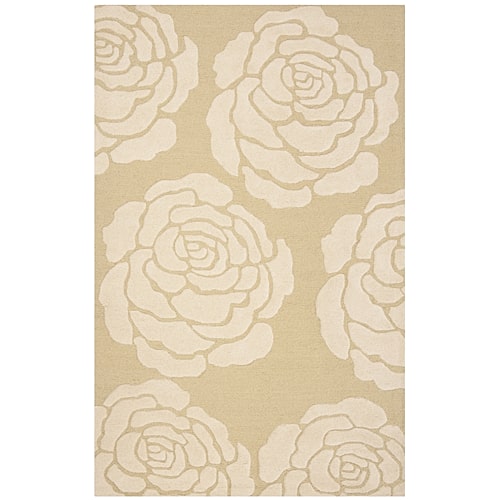 Click here for Safavieh Dacre Floral Wool Indoor Rectangular Runn... prices