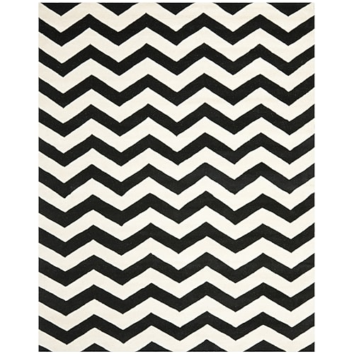 Click here for Safavieh Darrell Chevron Area Rug  One Size  Black prices