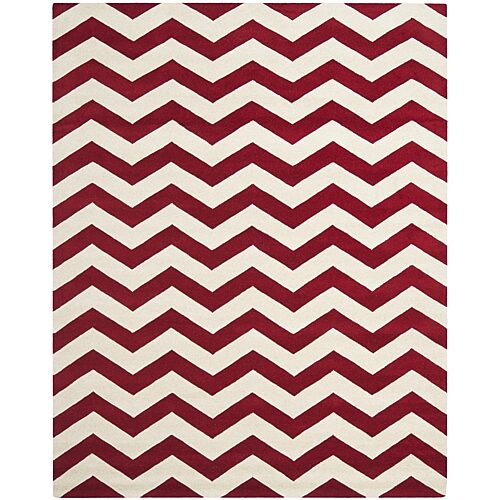Click here for Safavieh Darrell Chevron Area Rug  One Size  Red prices
