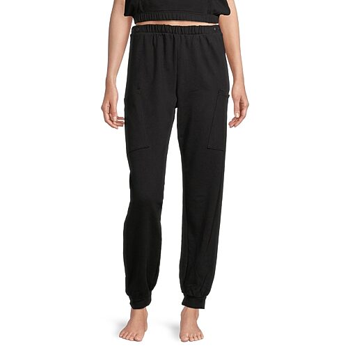Slick Chicks Womenâs Adaptive Fitted Lounge Pants  Small  Black