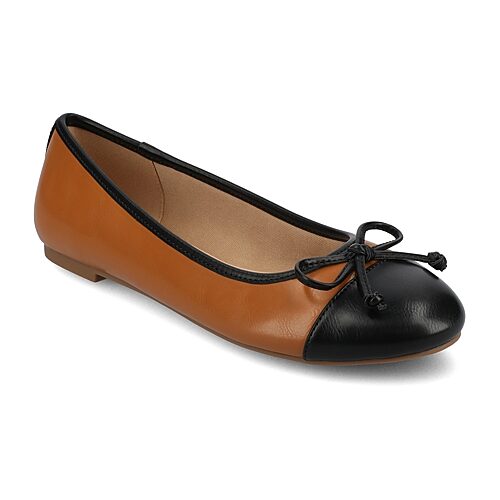 Click here for Journee Collection Kaiah Womens Cap Closed Toe Bal... prices