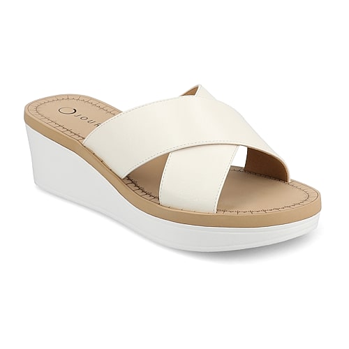 Click here for Journee Collection Womens Biara Wedge Sandals  10... prices