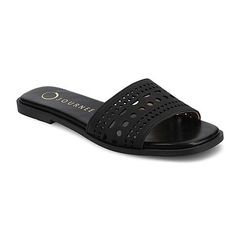 Click here for Journee Collection Womens Brodie Flat Sandals  8 M... prices
