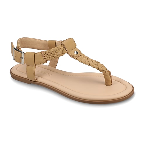 Click here for Journee Collection Womens Genevive Flat Sandals  8... prices