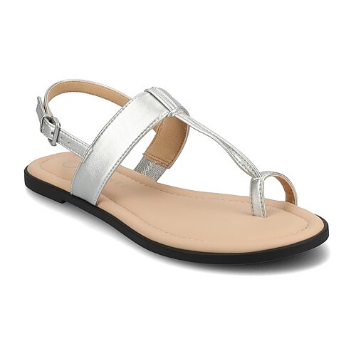 Click here for Journee Collection Womens Gerra Flat Sandals  7 Me... prices