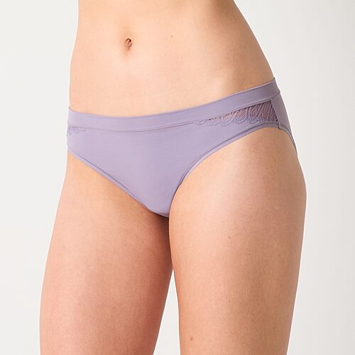 Click here for Ambrielle Super Soft Bikini Panty  Small  Purple prices