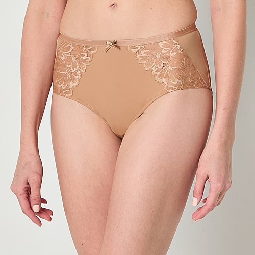 Click here for Ambrielle Tulip Lace Womens Brief Panty  Medium  B... prices