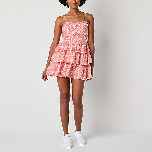 Click here for Arizona Womens Juniors Sweetheart Neck Sleeveless... prices