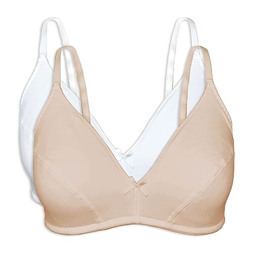 Click here for Bestform Cotton Wireless Bra with Lightly Lined Cu... prices