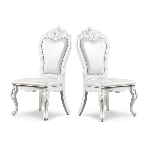 Click here for Furniture of America San Rose 2-pc. Upholstered Di... prices
