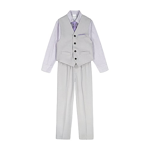 Click here for Van Heusen Little & Big Kid Boys 4-pc. Suit Set  1... prices