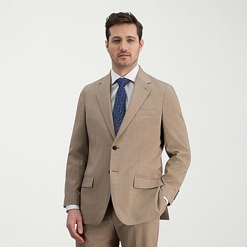 Click here for Haggar Smart Wash Mens Classic Fit Plaid Suit Jack... prices
