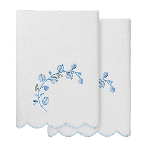 Click here for Linum Home Textiles Wild Branch Scallop 2-pc. Quic... prices