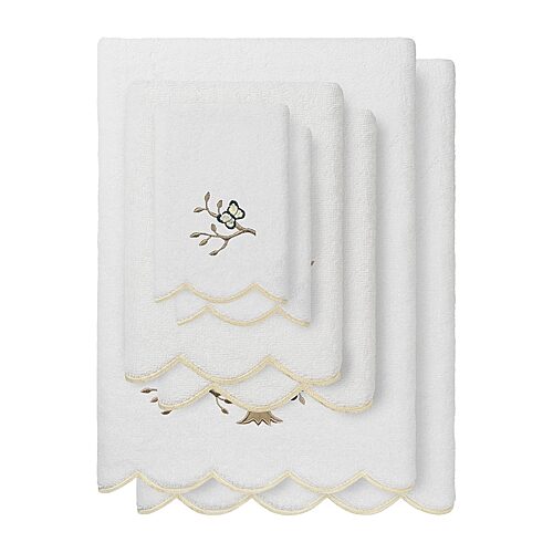 Click here for Linum Home Textiles Teresa Scallop 6-pc. Quick Dry... prices