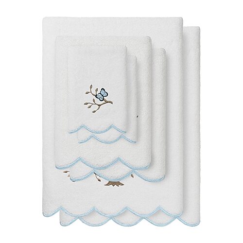 Click here for Linum Home Textiles Teresa Scallop 6-pc. Quick Dry... prices