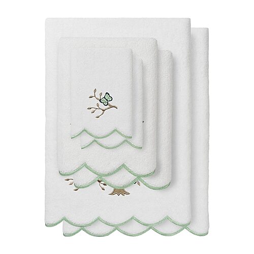 Click here for Linum Home Textiles Teresa Scallop 6-pc. Quick Dry... prices