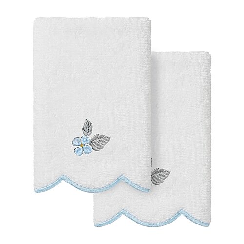 Click here for Linum Home Textiles Hydea Scallop 2-pc. Embellishe... prices