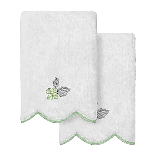Click here for Linum Home Textiles Hydea Scallop 2-pc. Embellishe... prices