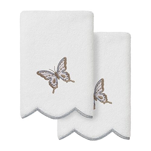 Click here for Linum Home Textiles Britney Scallop 2-pc. Embellis... prices