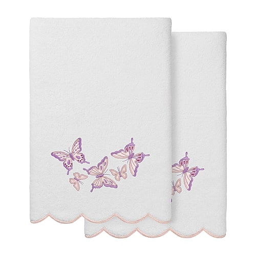 Click here for Linum Home Textiles Britney Scallop 2-pc. Quick Dr... prices