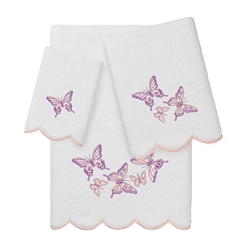 Click here for Linum Home Textiles Britney Scallop 3-pc. Quick Dr... prices