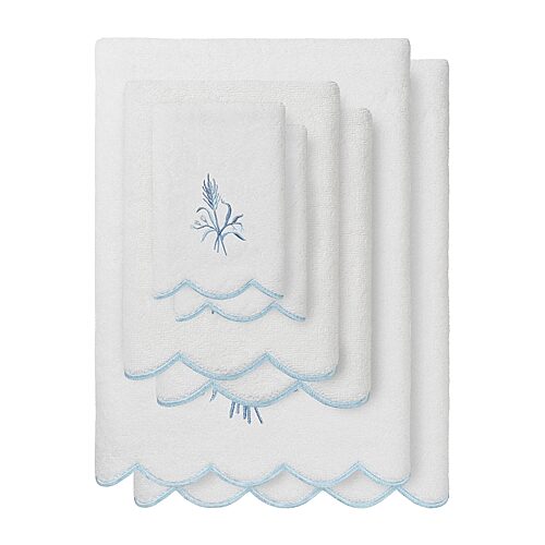 Click here for Linum Home Textiles Whitney Scallop 6-pc. Quick Dr... prices