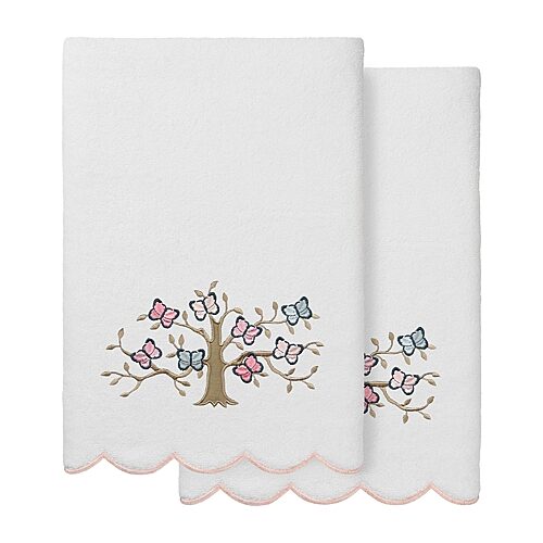 Click here for Linum Home Textiles Teresa Scallop 2-pc. Quick Dry... prices