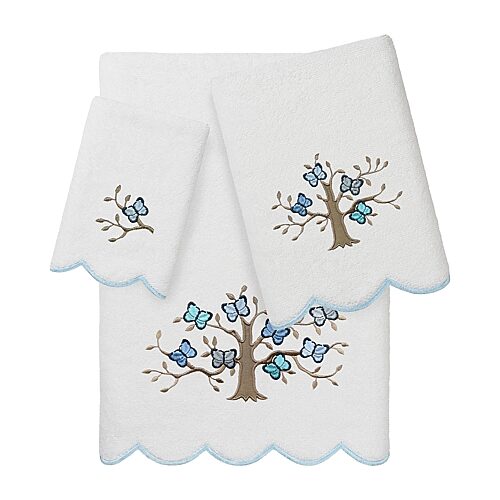 Click here for Linum Home Textiles Teresa Scallop 3-pc. Quick Dry... prices