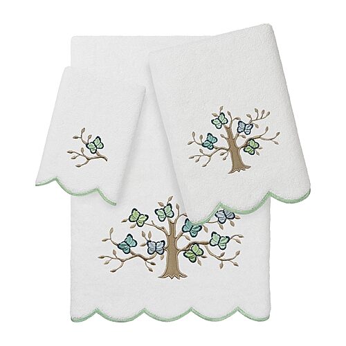 Click here for Linum Home Textiles Teresa Scallop 3-pc. Quick Dry... prices