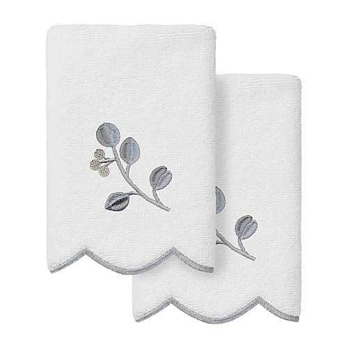 Click here for Linum Home Textiles Wild Branch Scallop 2-pc. Embe... prices