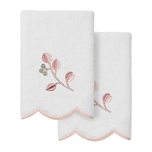 Click here for Linum Home Textiles Wild Branch Scallop 2-pc. Embe... prices